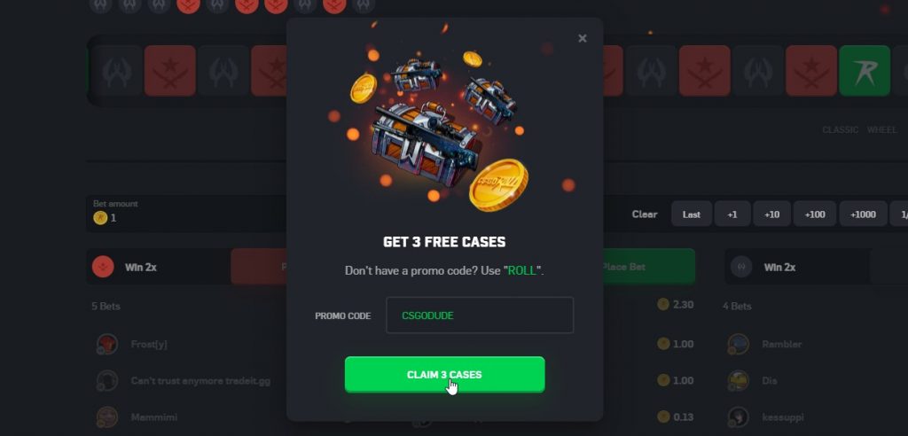 Promo Code CSGORoll (September 2024) | CSGO Dude